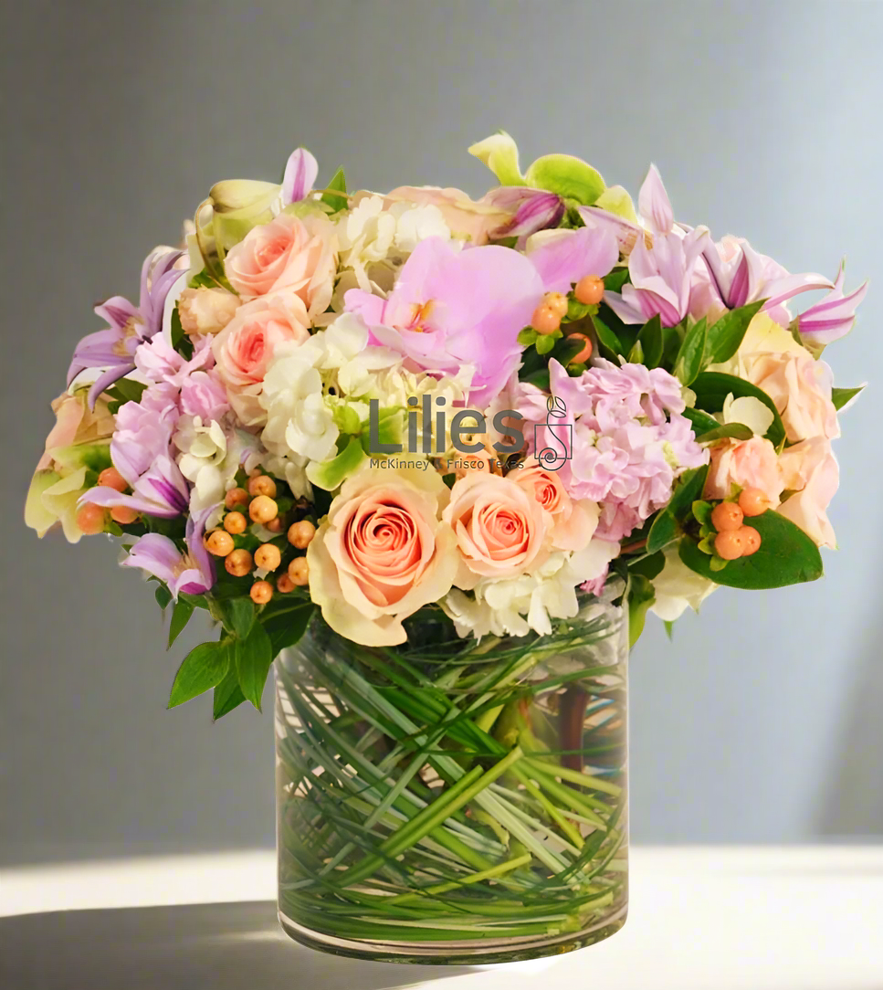 Elegant Birthday Flower Arrangement